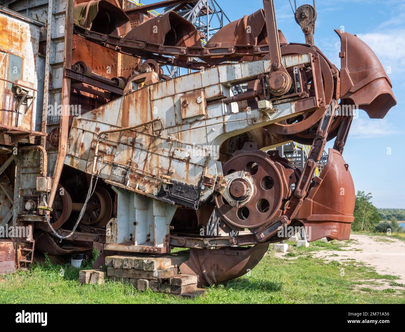 Lignite Excavator Giants at the Ferropolis Industrial Heritage Open-Air ...