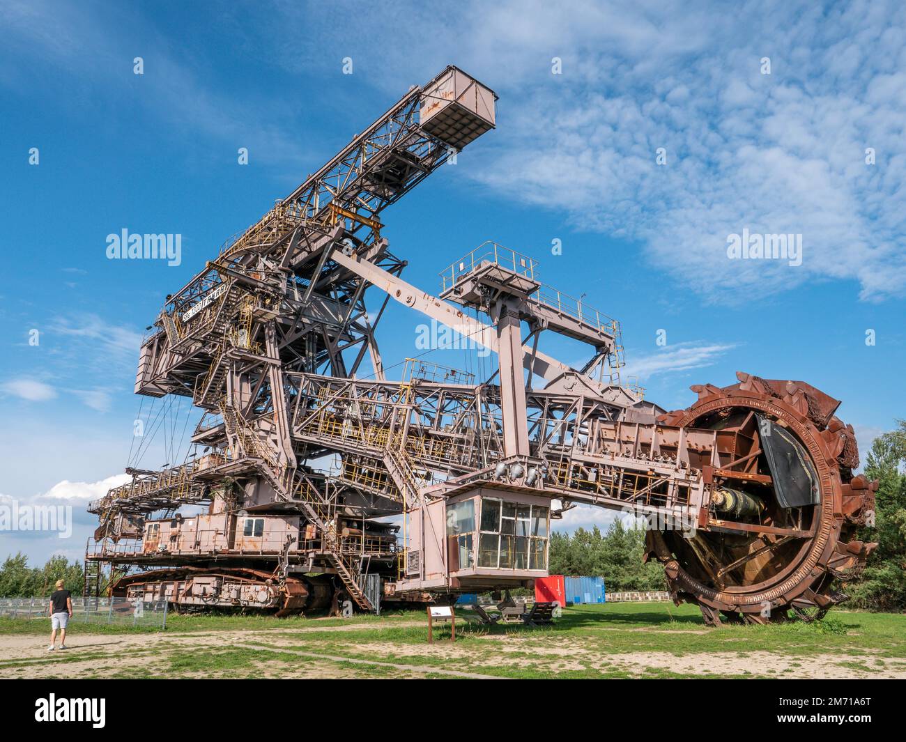 Lignite Excavator Giants at the Ferropolis Industrial Heritage Open-Air ...