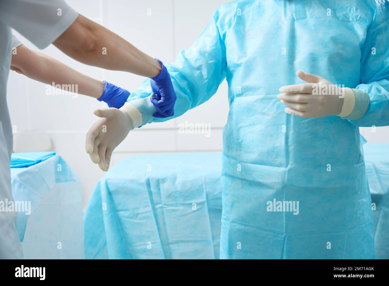 Medical staff is preparing for the operation Stock Photo - Alamy