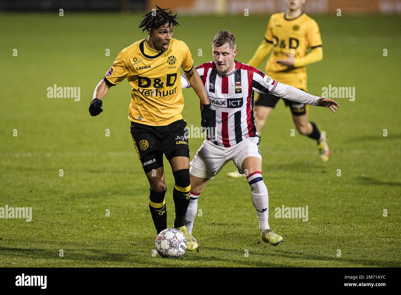 TILBURG - 06-01-2023. Willem II - Roda JC, koning Willem II Stadium ...