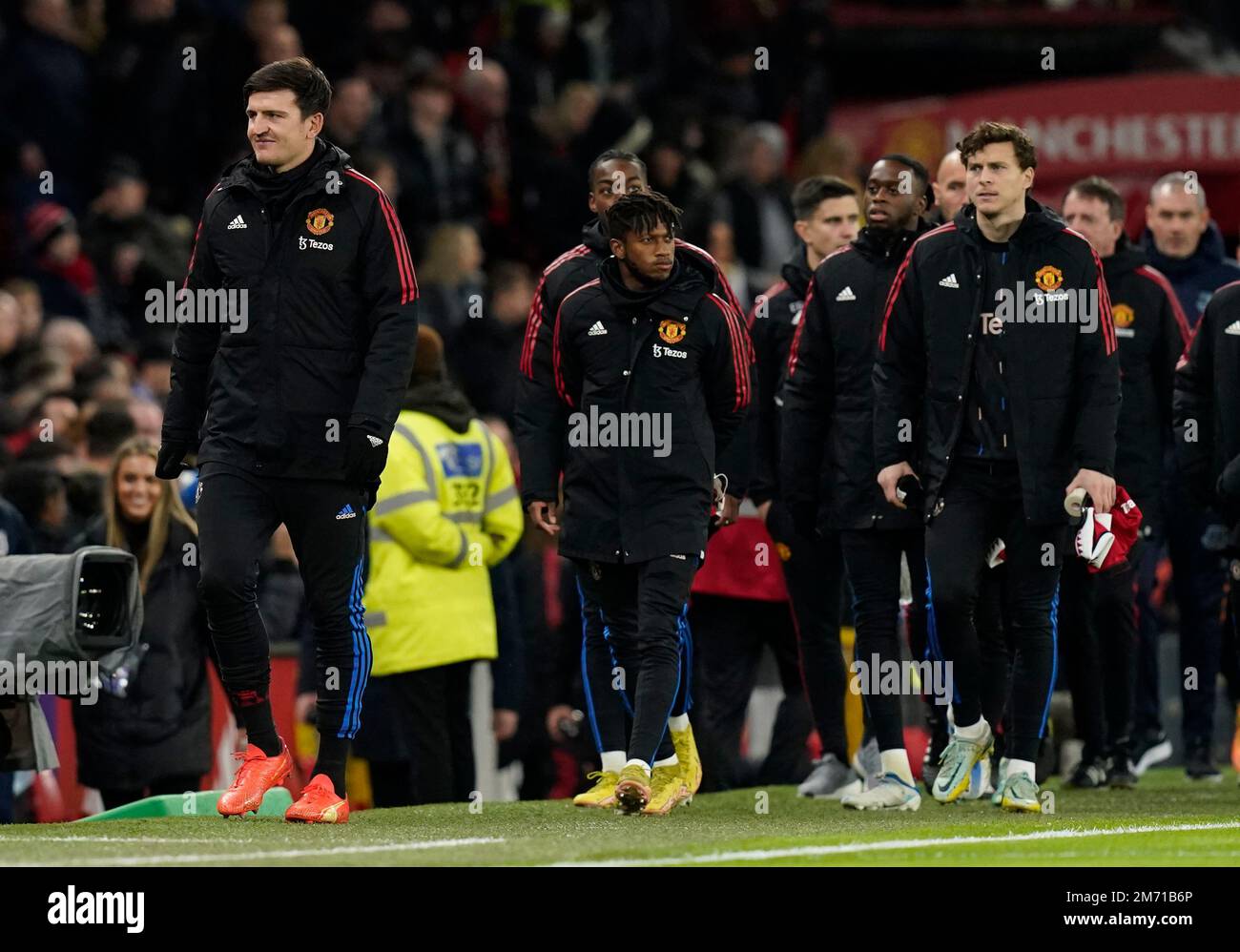 Harry maguire 2023 bench hi-res stock photography and images - Alamy
