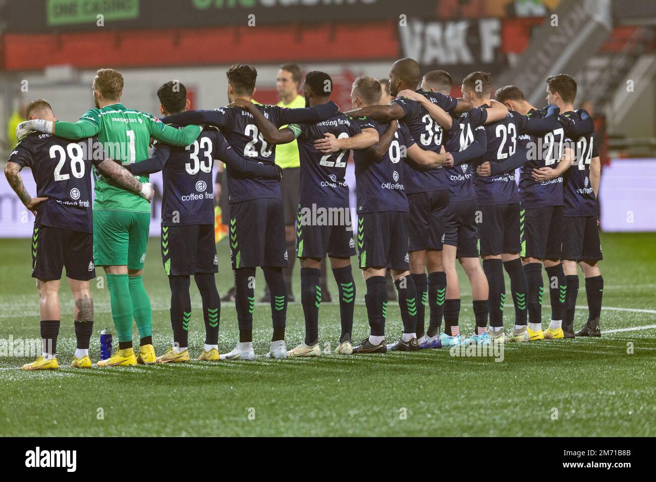 MAASTRICHT, football, 6-1-2023, stadion de Geusselt, MVV Maastricht - Graafschap, Dutch Keuken ...