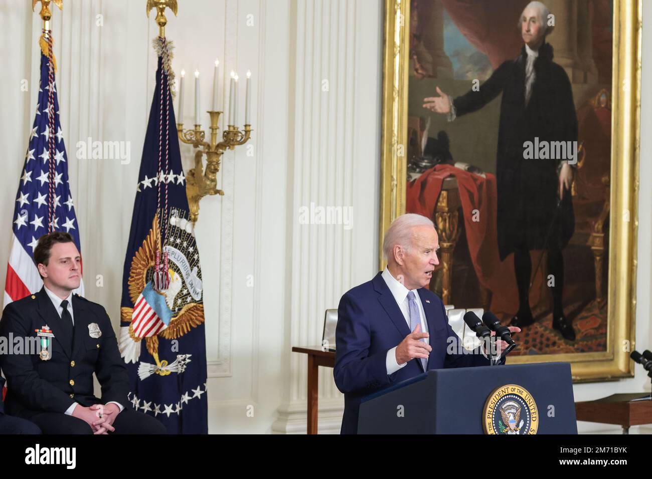 President Joe Biden marks the two-year anniversary of the January 6th ...