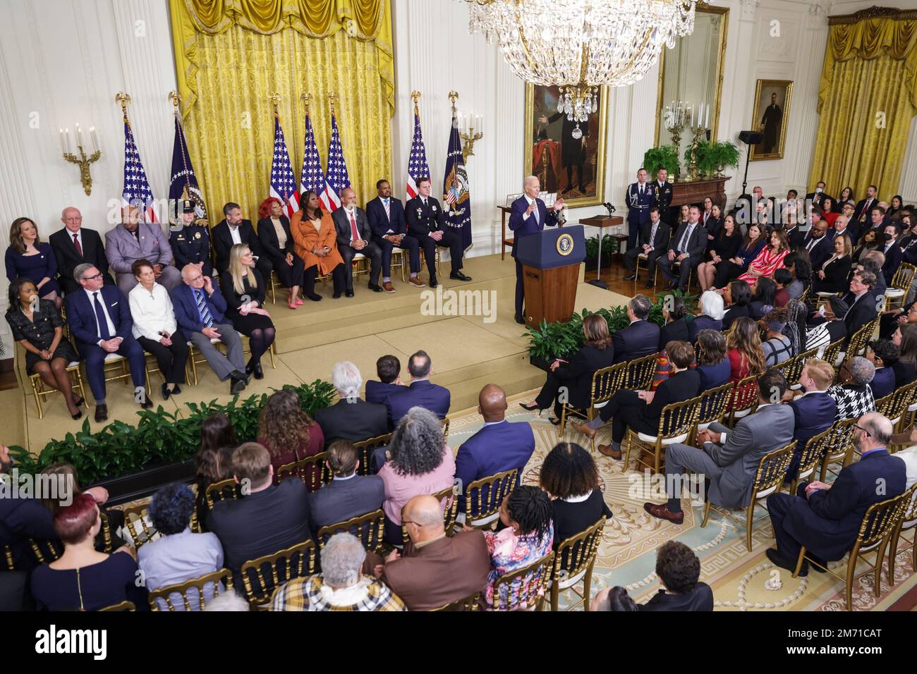 President Joe Biden marks the two-year anniversary of the January 6th ...