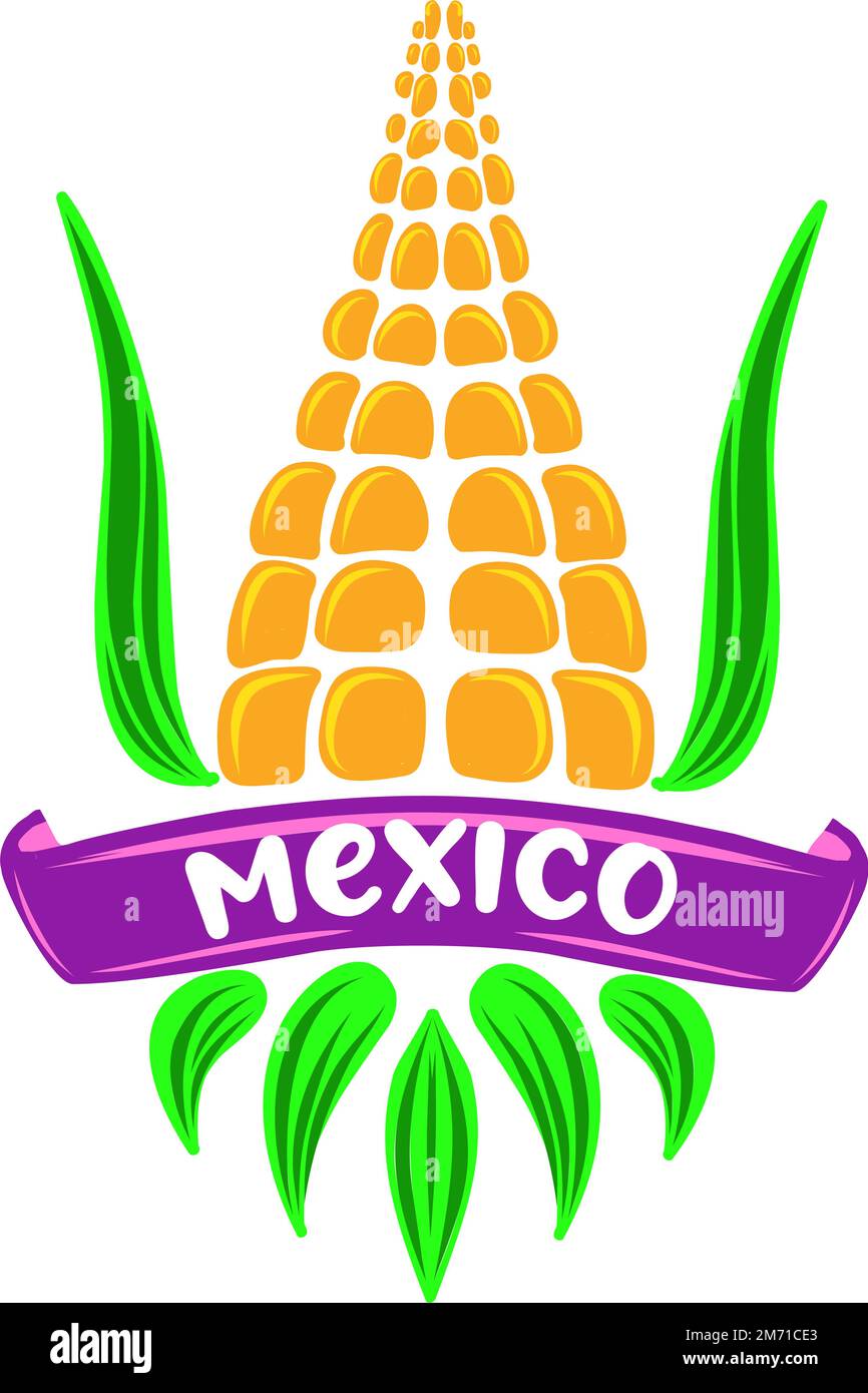 Viva mexico poster icon vector Cut Out Stock Images & Pictures - Alamy