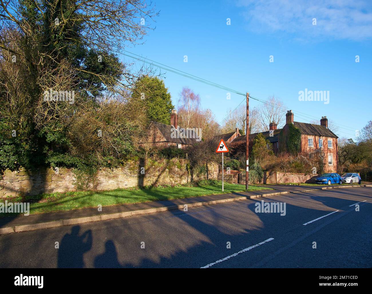 Ticknall village hi-res stock photography and images - Alamy