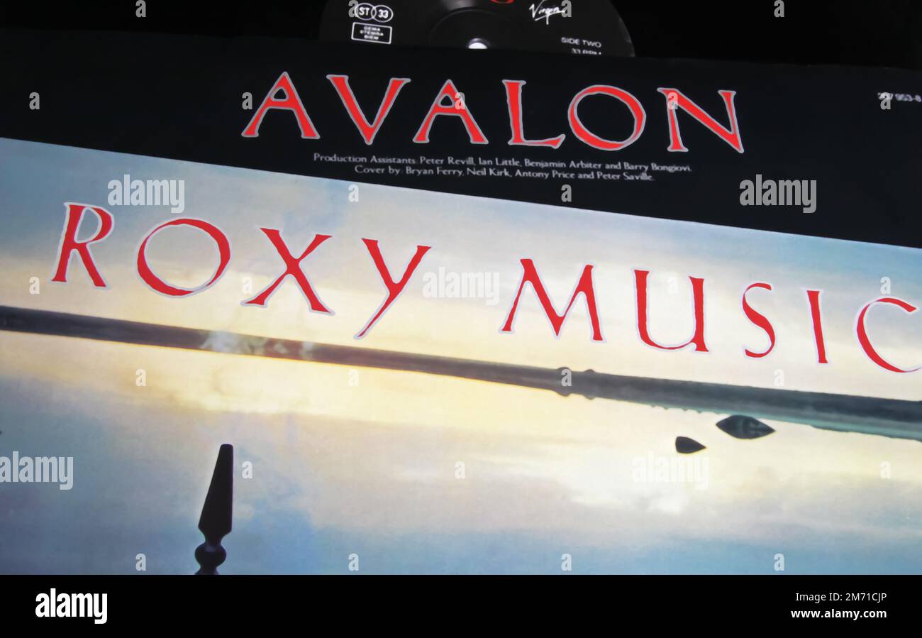 Roxy music album cover hi-res stock photography and images - Alamy