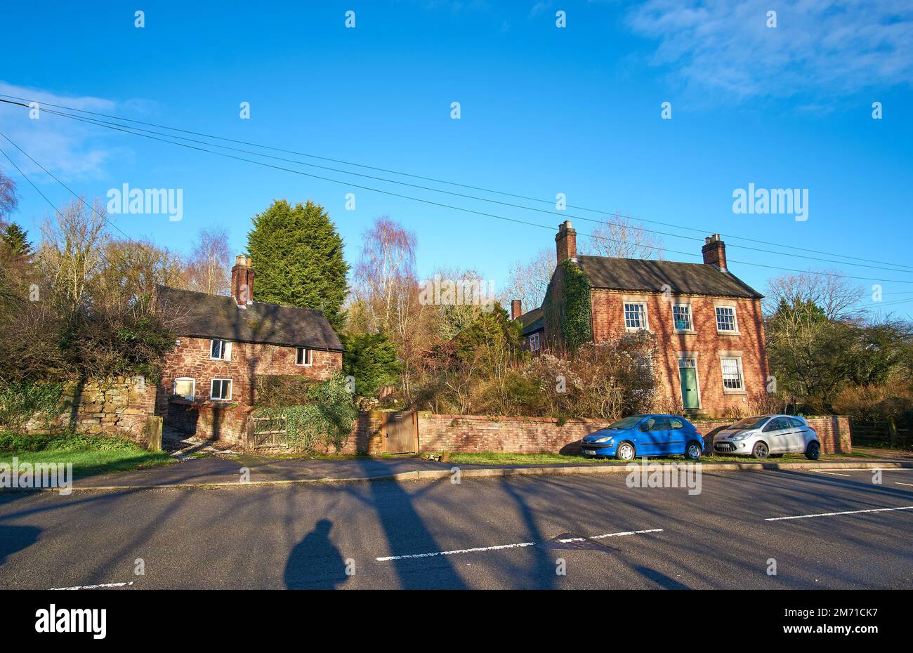 Ticknall houses hi-res stock photography and images - Alamy