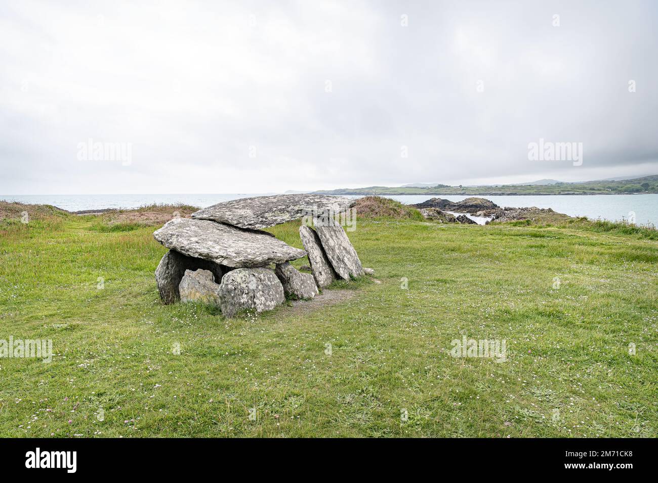Altar Wedge Tomb gallery grave in the village of Schull, County Cork ...