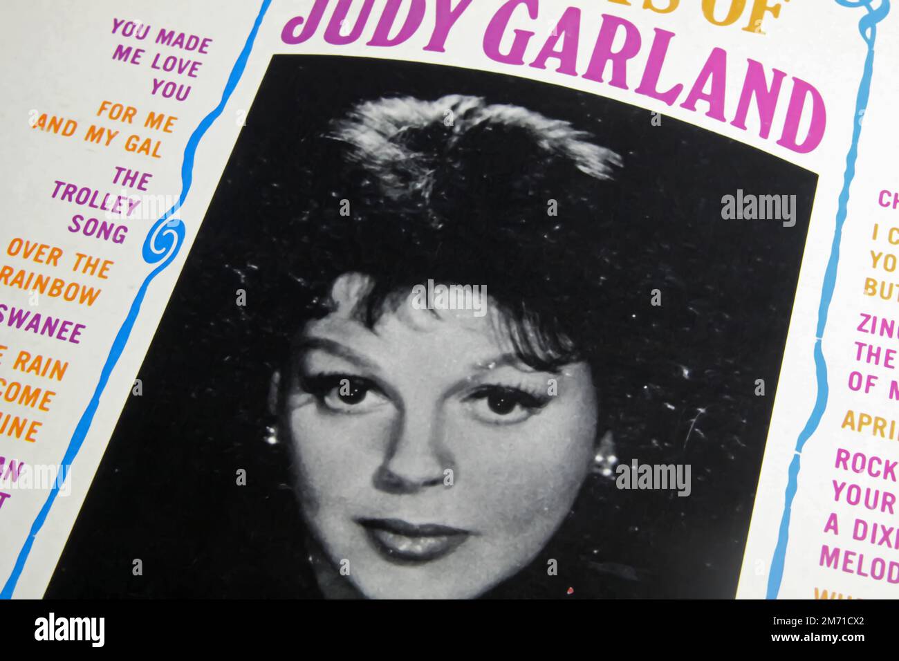 Viersen, Germany - May 9. 2022: Closeup of vinyl record cover of singer ...