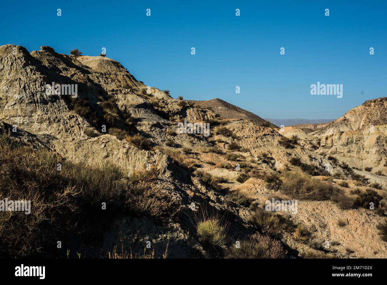 Tabernas desert, Ameria, Spain Stock Photo - Alamy