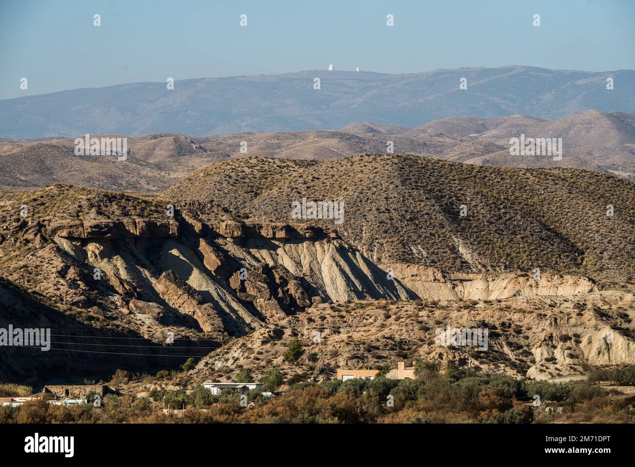 Tabernas desert, Ameria, Spain Stock Photo - Alamy