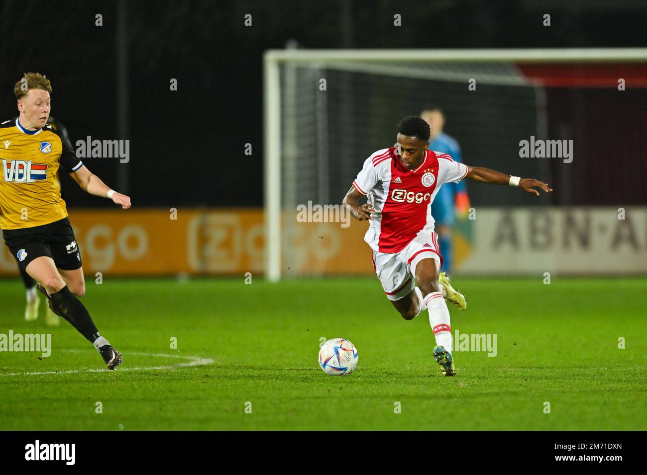 AMSTERDAM, NETHERLANDS - JANUARY 6: Jaydon Banel of Ajax U21 during the ...