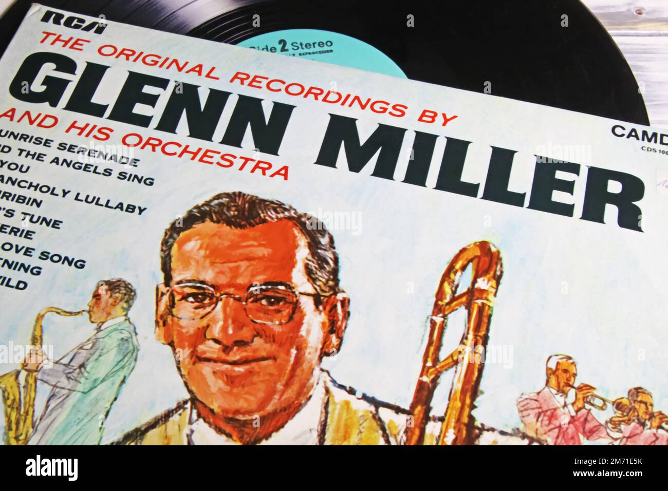 Glenn miller trombone hi-res stock photography and images - Alamy