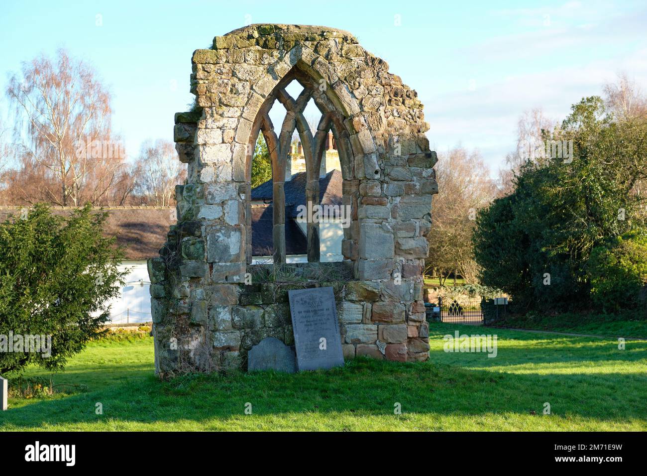 Ticknall ruins hi-res stock photography and images - Alamy