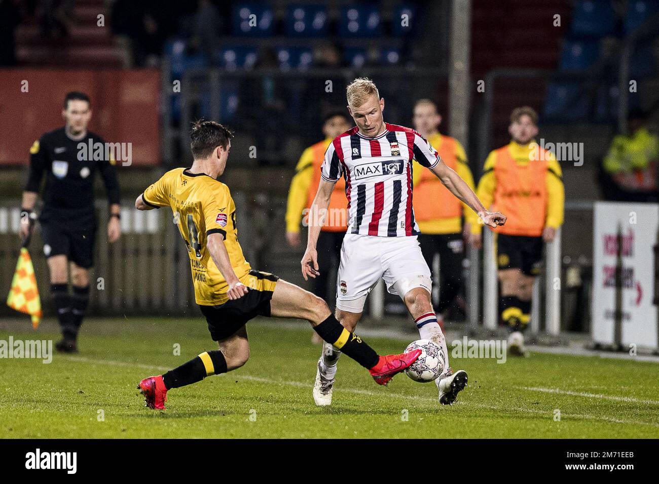 TILBURG - 06-01-2023. Willem II - Roda JC, koning Willem II Stadium ...