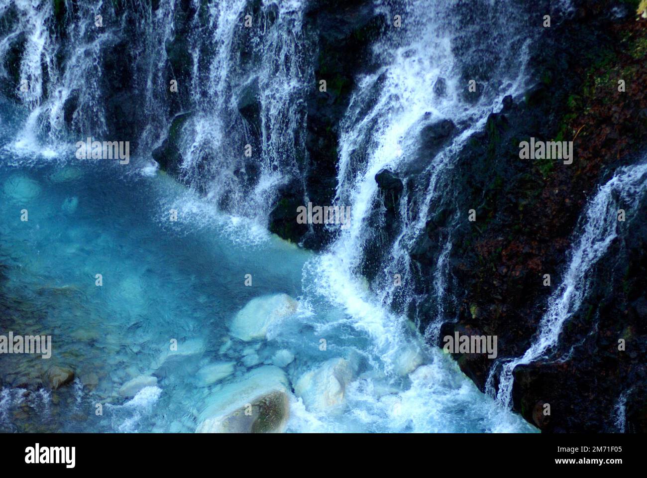 Blue river japan and hokkaido hi-res stock photography and images - Alamy