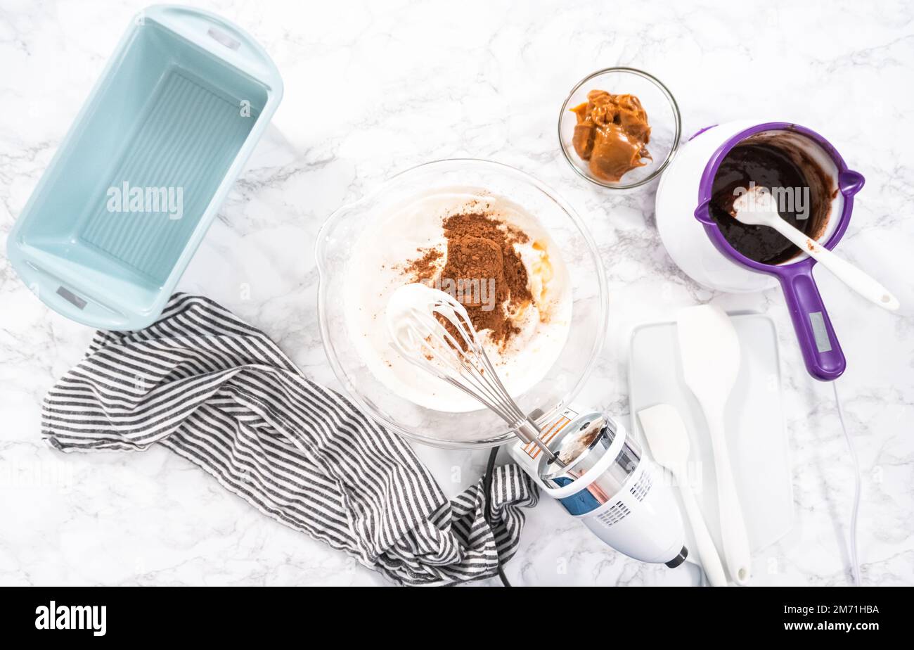 Chocolate ice cream Stock Photo - Alamy