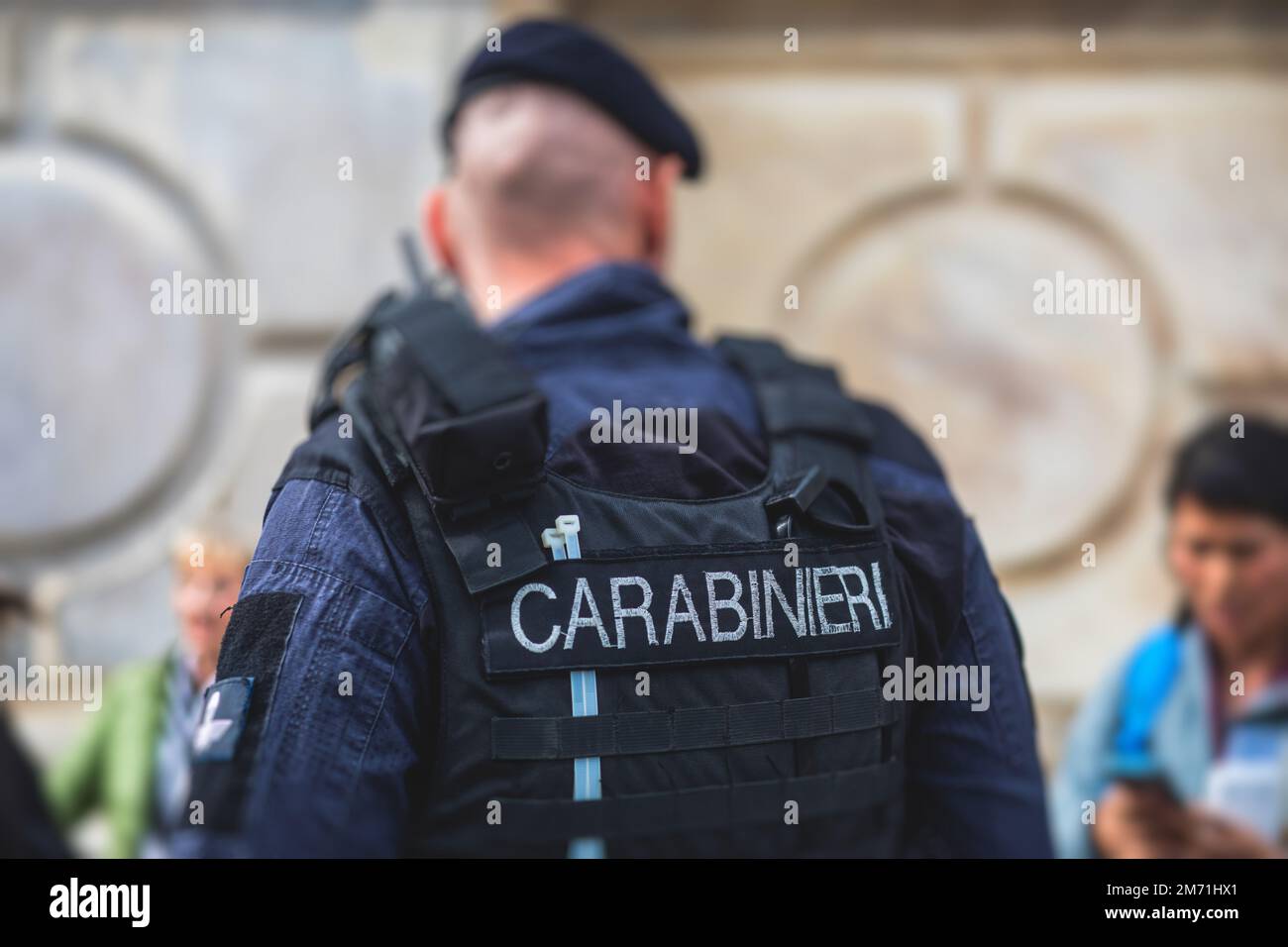 Italian Carabinieri, national gendarmerie of Italy squad, of Italy ...