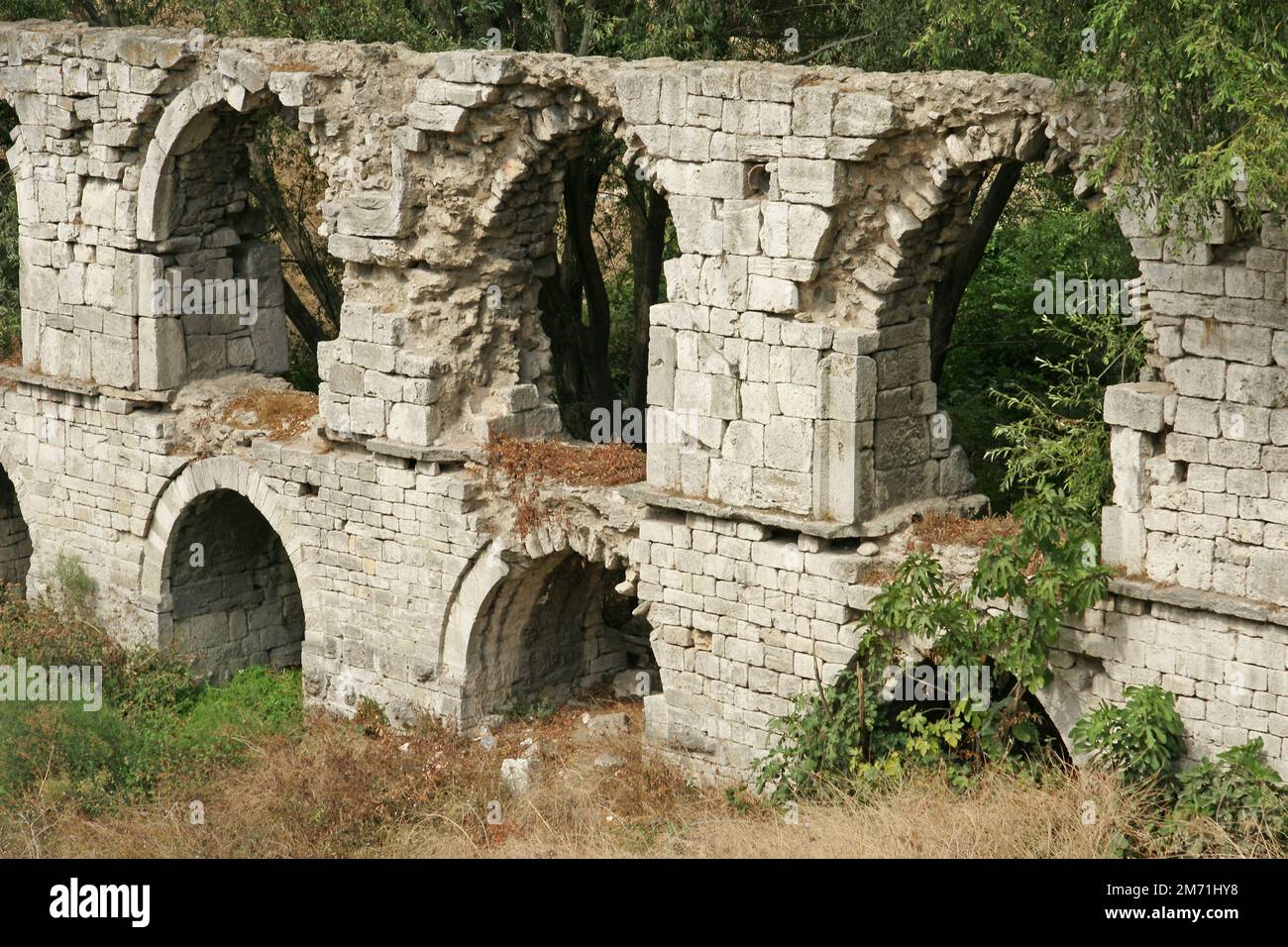 Ali Pasha Aqueduct, located in Istanbul, Turkey, was built during the ...
