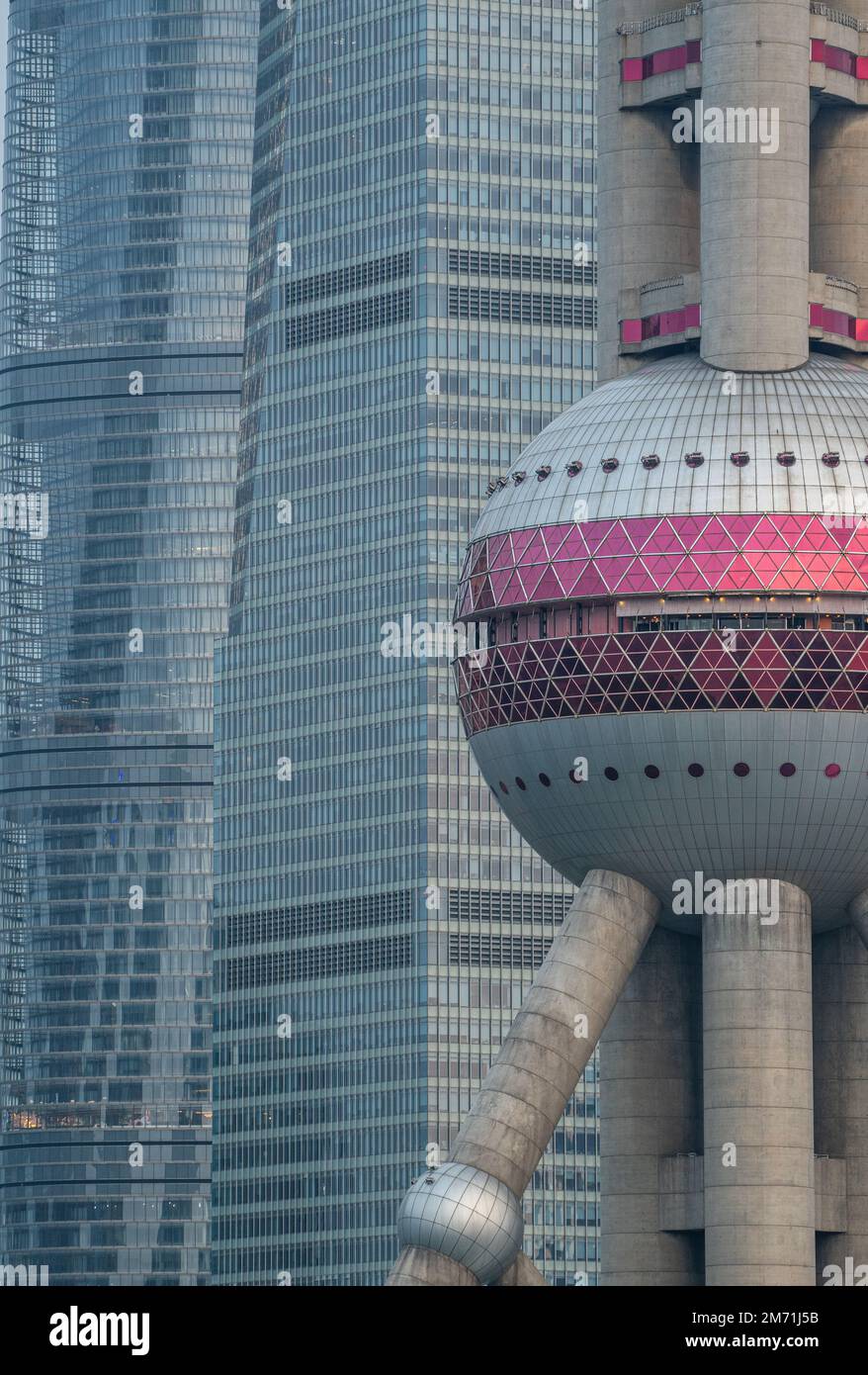 The modern buildings of downtown Lujiazui, Shanghai Stock Photo - Alamy