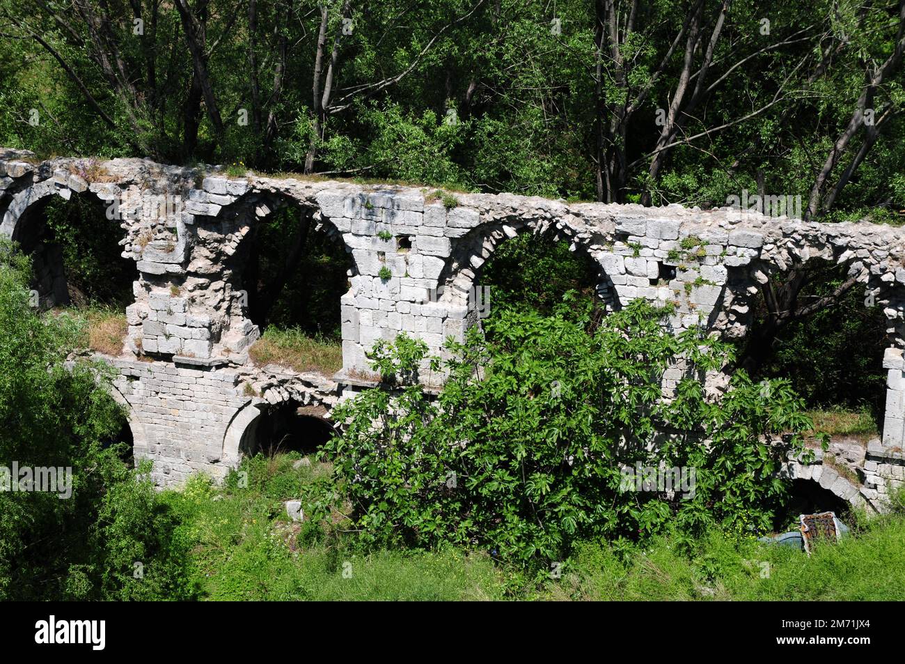 Ali Pasha Aqueduct, located in Istanbul, Turkey, was built during the ...