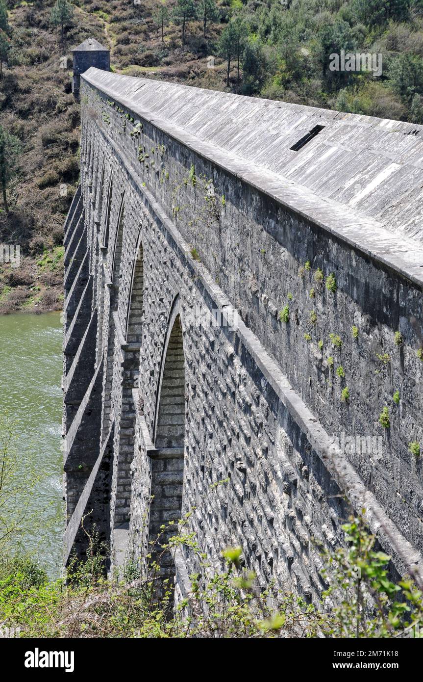 Located in Istanbul, Turkey, the Guzelce Aqueduct was built by Mimar ...