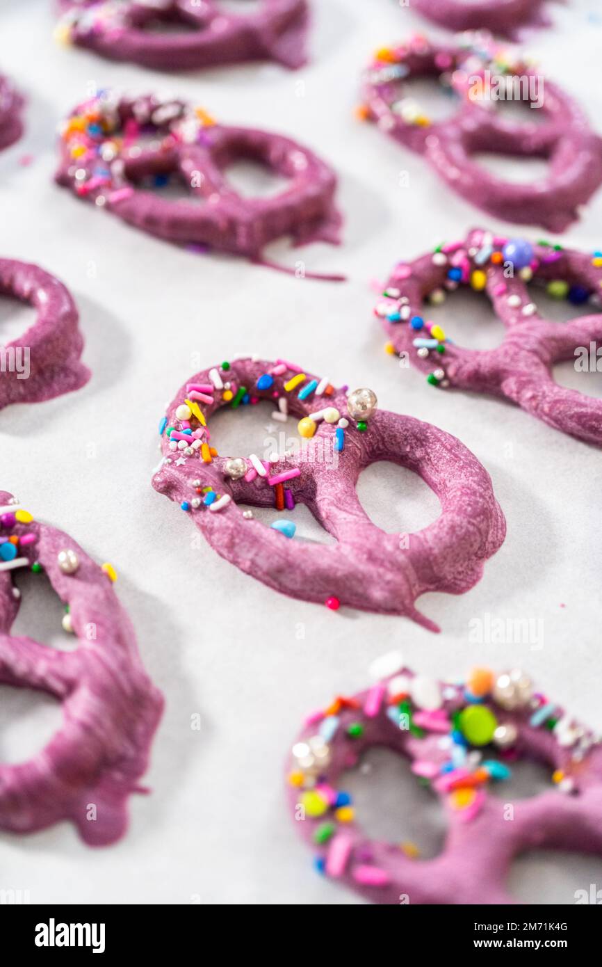 Mermaid pretzel twists Stock Photo - Alamy