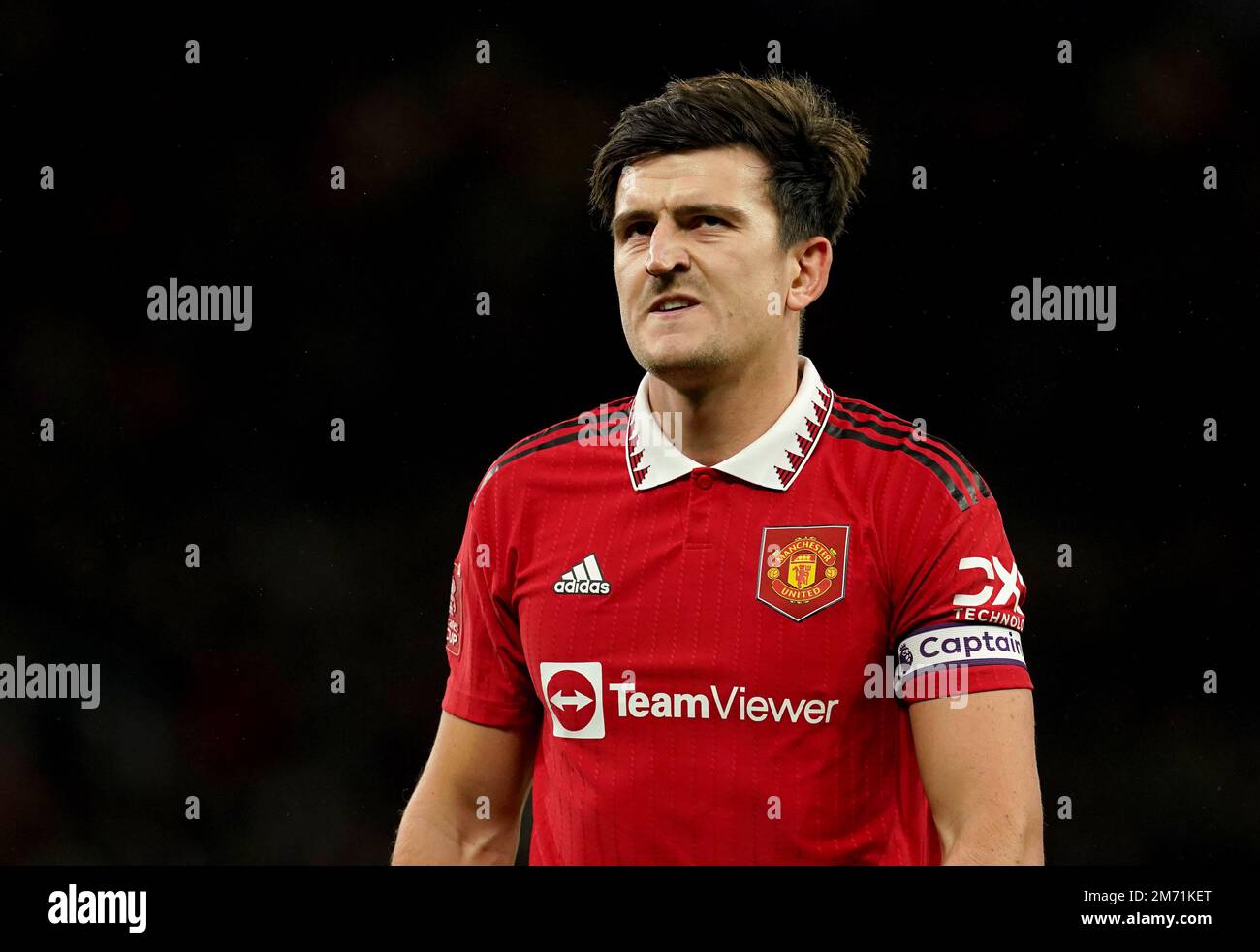 Harry maguire of manchester united hi-res stock photography and images ...
