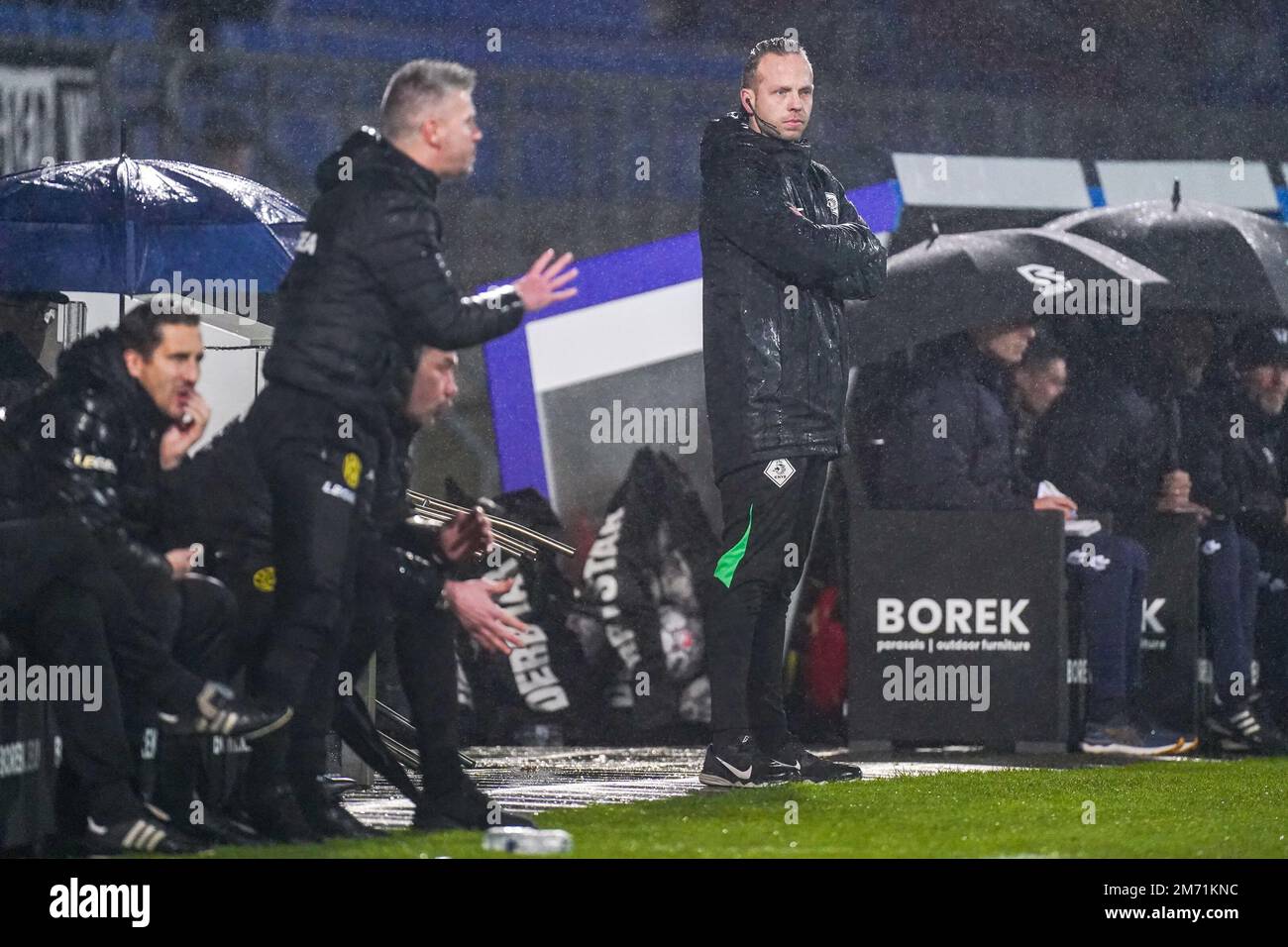 TILBURG, NETHERLANDS - JANUARY 6: Fourth official Stijn van Zuilichem ...