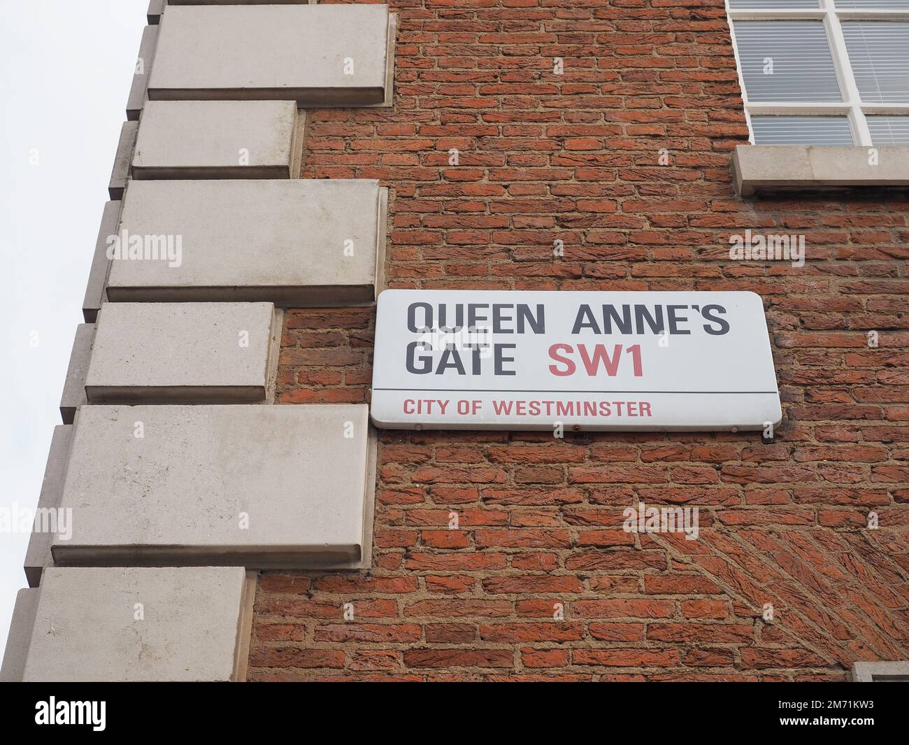 LONDON, UK - CIRCA OCTOBER 2022: Queen Anne's Gate SW1 City of ...