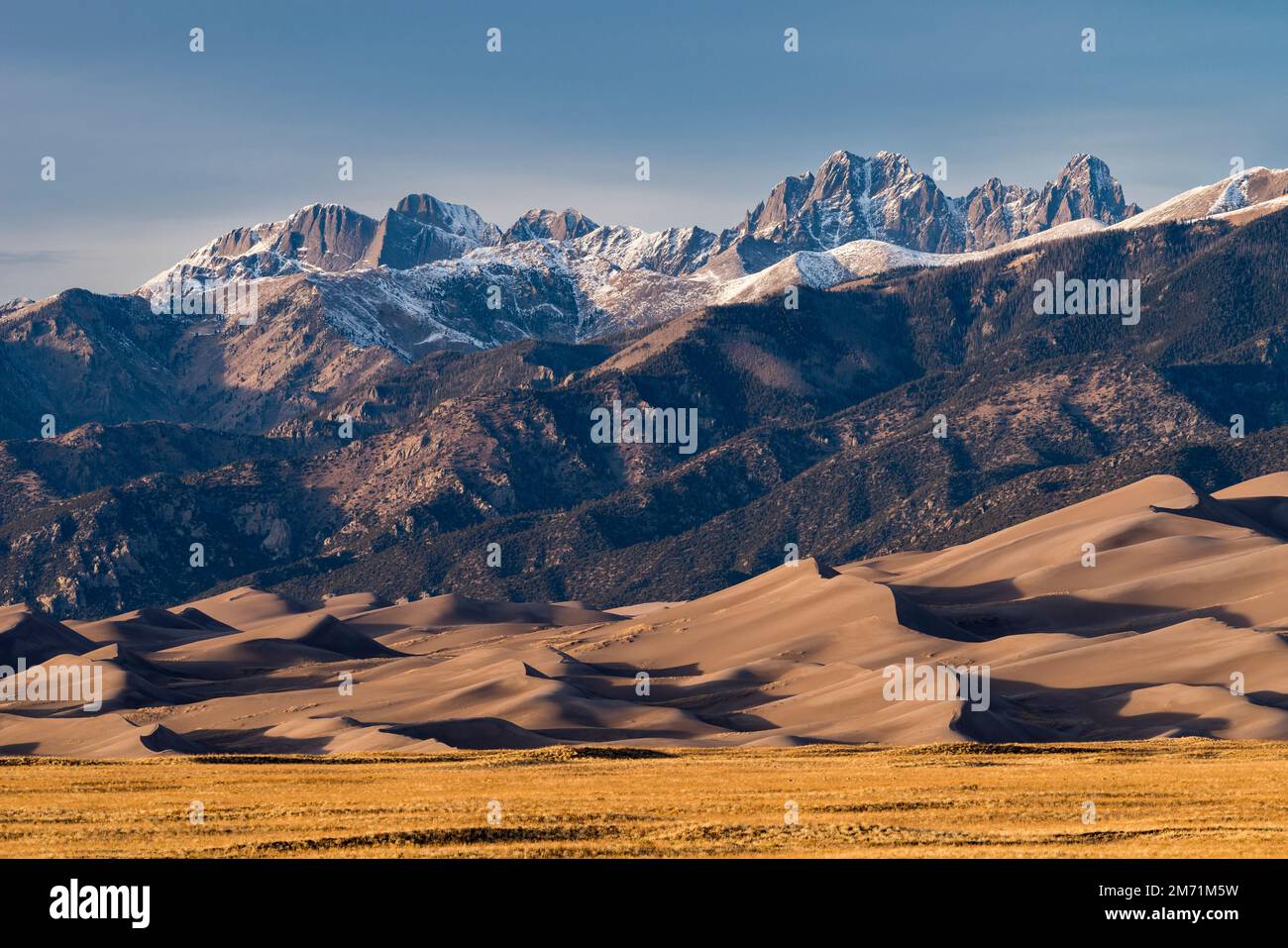 Great Sand Dunes National Park is located in South Central Colorado ...