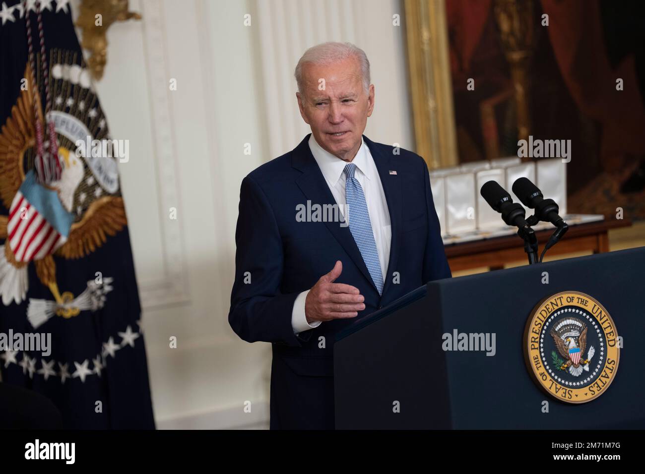 United States President Joe Biden marks the two-year anniversary of the ...
