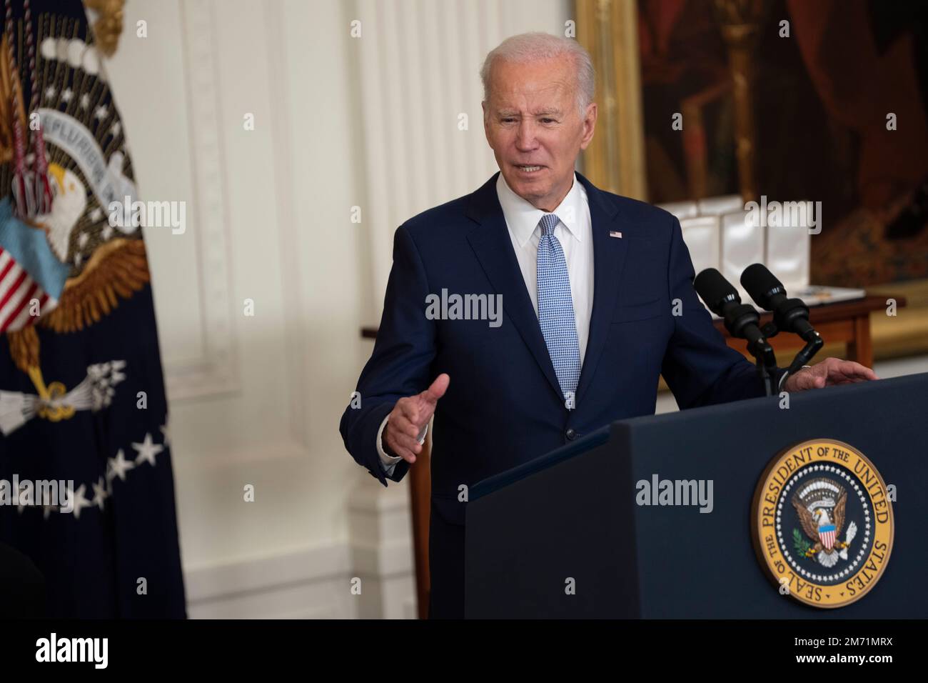 United States President Joe Biden marks the two-year anniversary of the ...