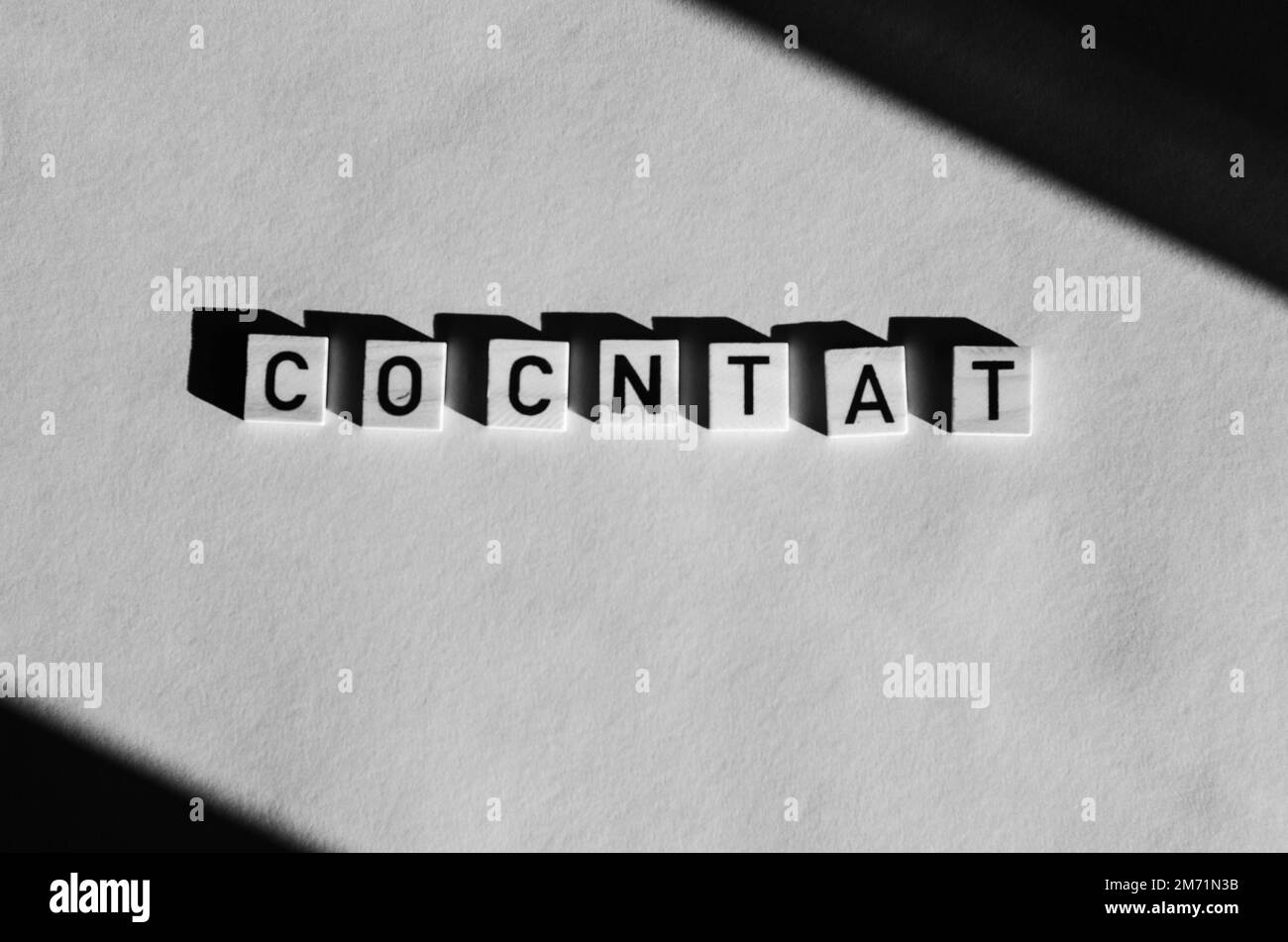 From contact symbol. Businessman turns wooden cubes. Beautiful orange ...