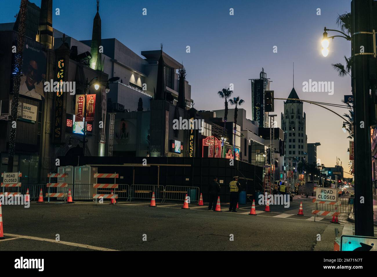 LOS ANGELES - dec 2022 Tourists flock to nightlife businesses on ...