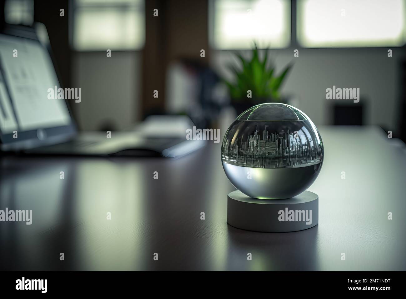 Glass globe desk hi-res stock photography and images - Alamy