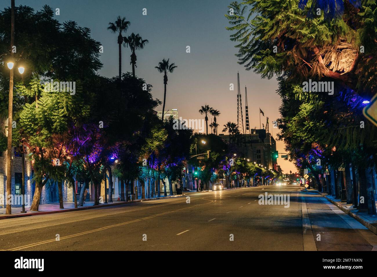 LOS ANGELES - dec 2022 Tourists flock to nightlife businesses on ...