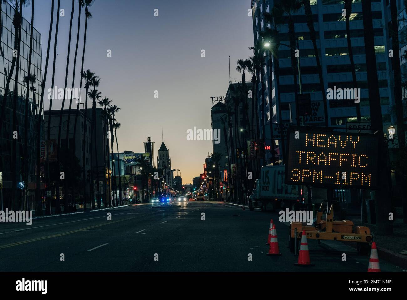 LOS ANGELES - dec 2022 Tourists flock to nightlife businesses on ...