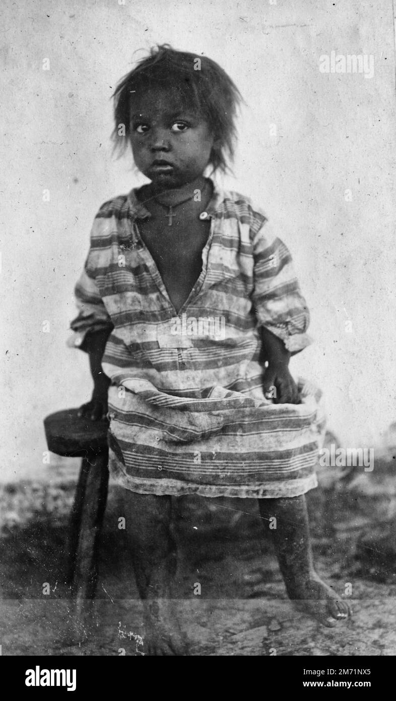 This little Roumanian orphan, a charge at the American Red Cross ...