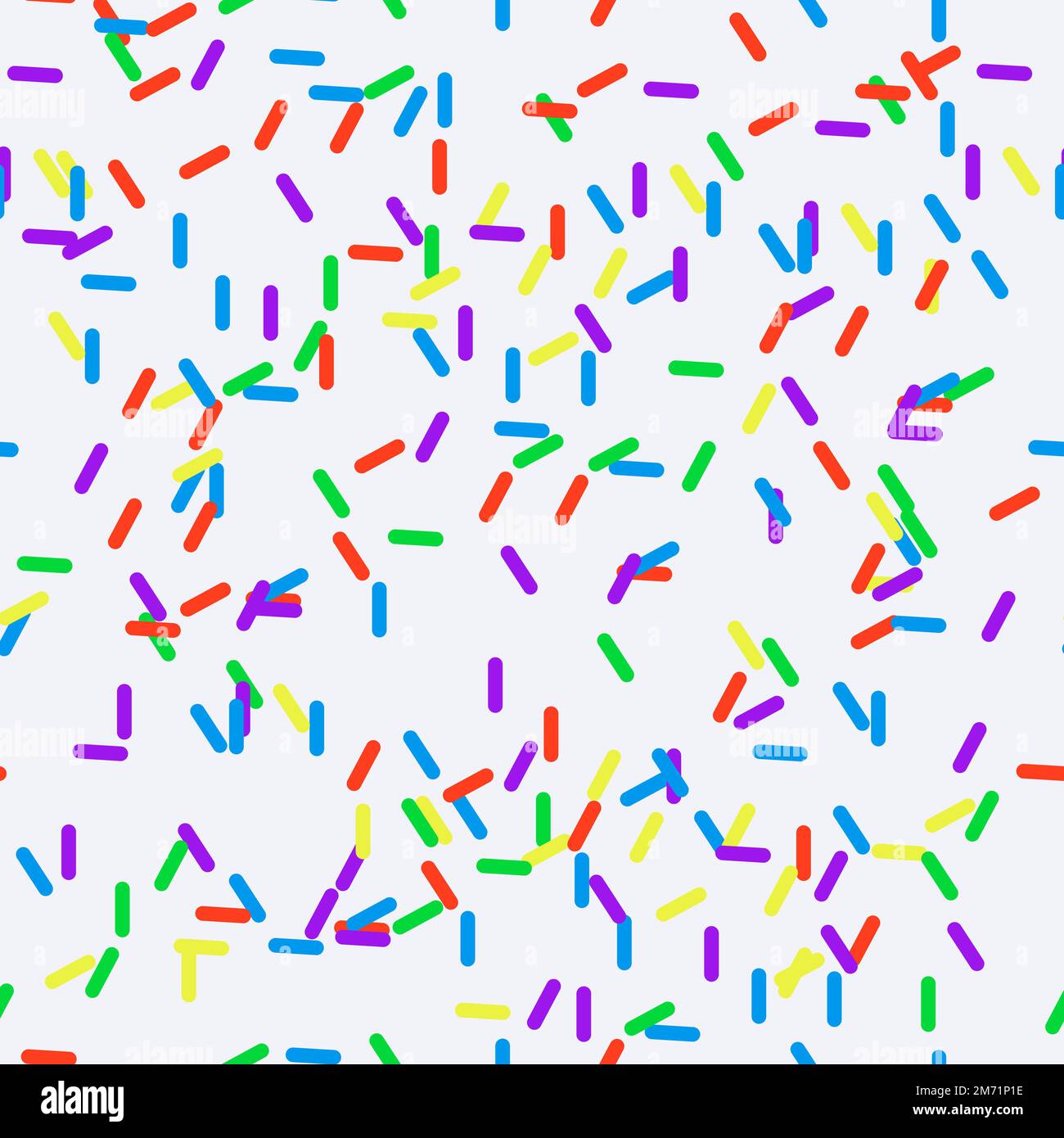 Sprinkles seamless pattern. Sprinkles on solid background repeating ...