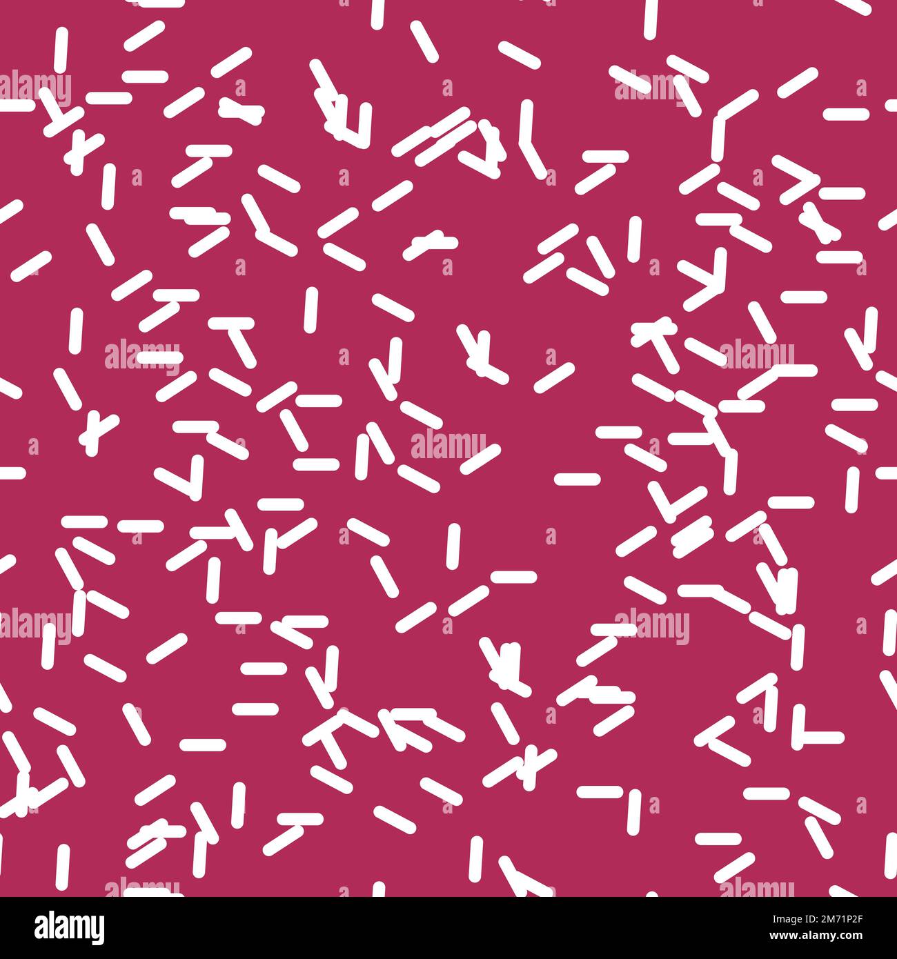 Sprinkles seamless pattern. Sprinkles on solid background repeating pattern design. Vector ...