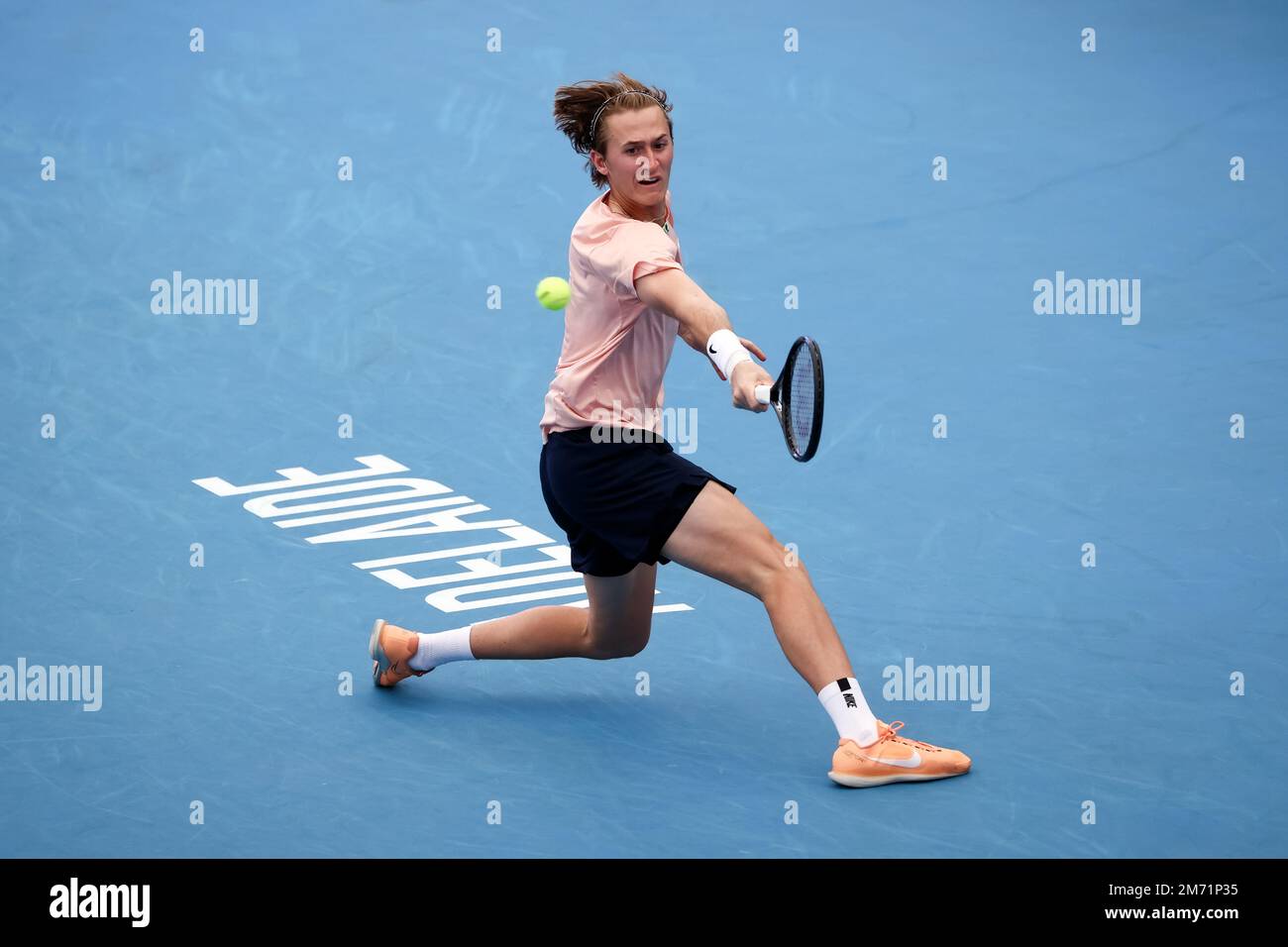 Adelaide, Australia, 6 January, 2023. Sebastian Korda of United States ...