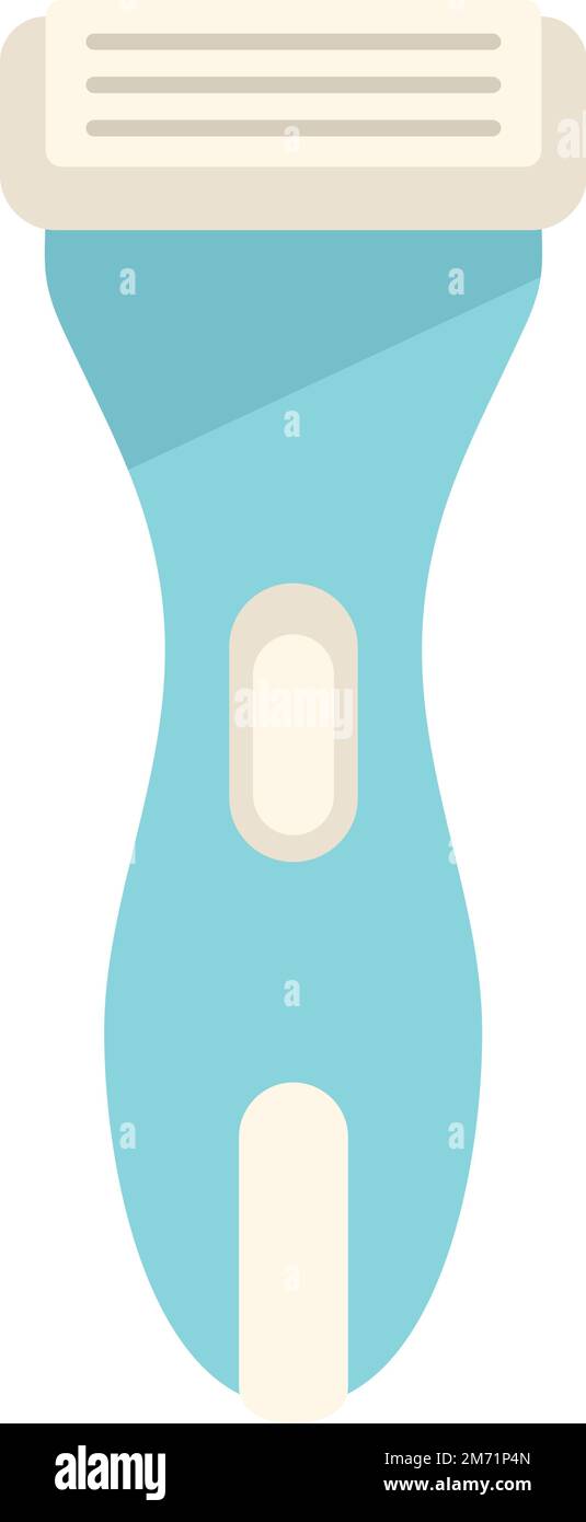 Hair shaver icon flat vector. Wax depilation. Leg hair removal isolated ... Hair shaver icon flat vector. Wax depilation. Leg hair removal isolated ...