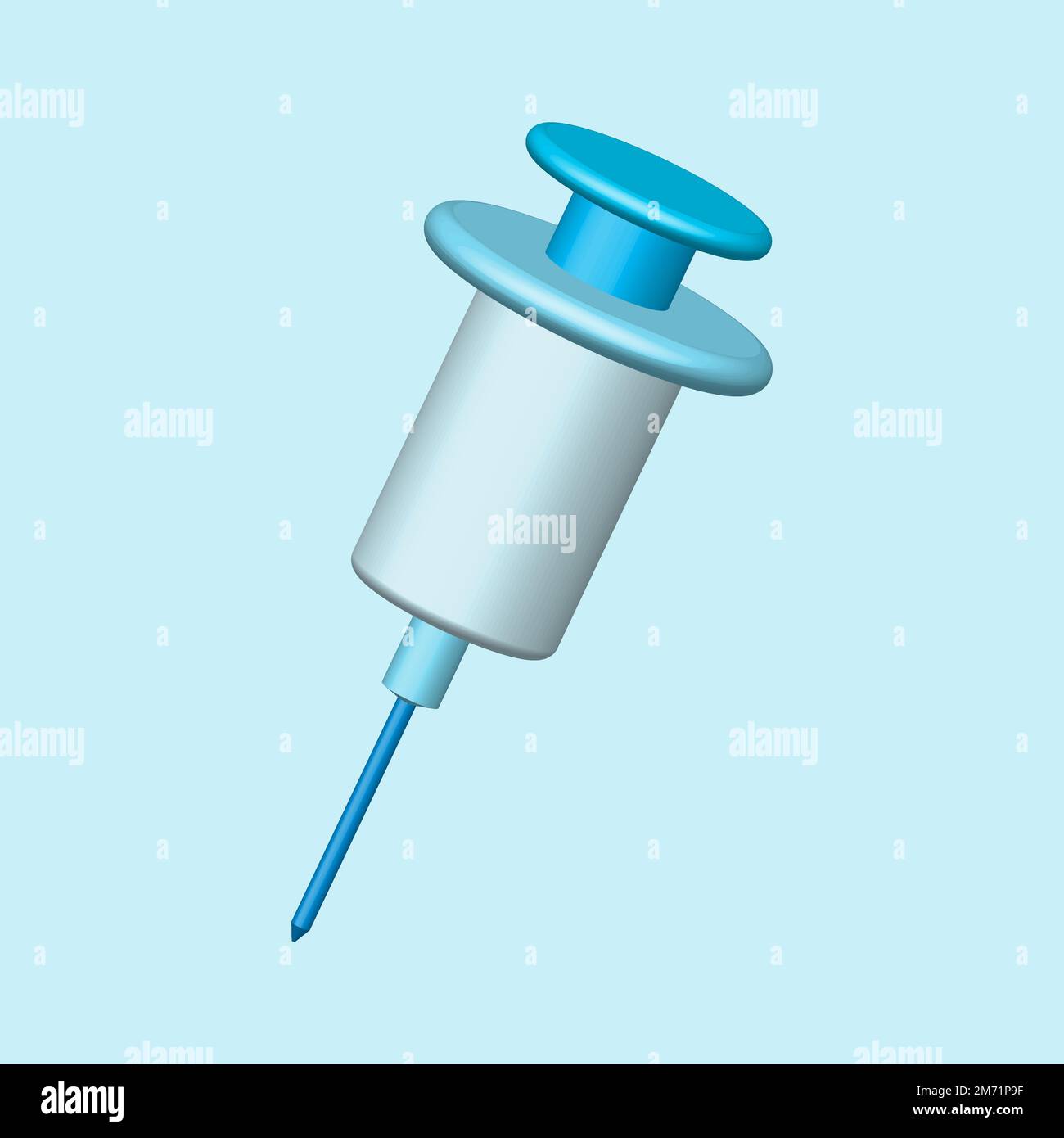 3d Syringe for vaccine vaccination injection flu shot Vaccination icon ...