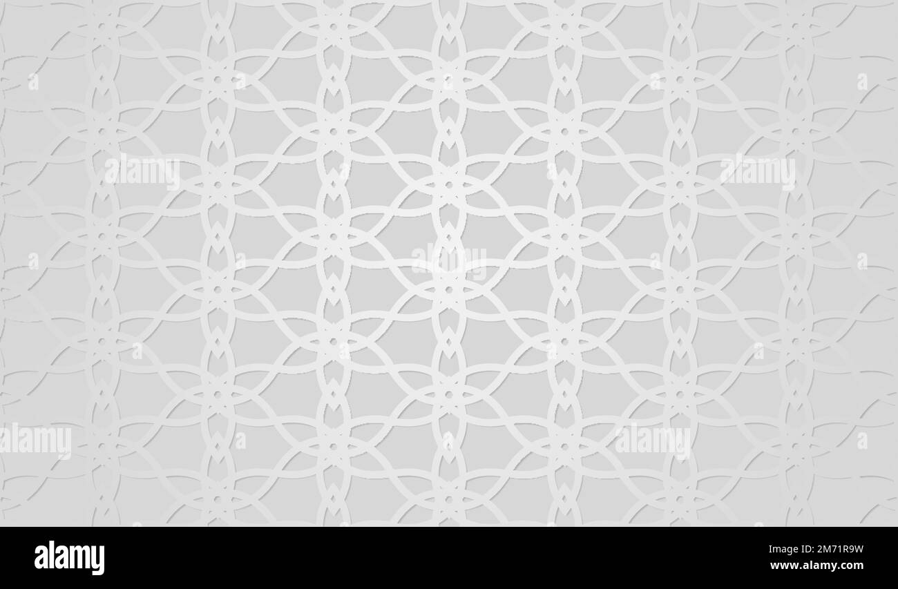 Modern line vector traditional arabic pattern. Abstract background with ...