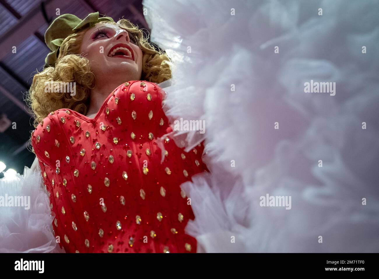 London, UK. 6th January 2023. Drag Queen personalities at DragCon UK ...