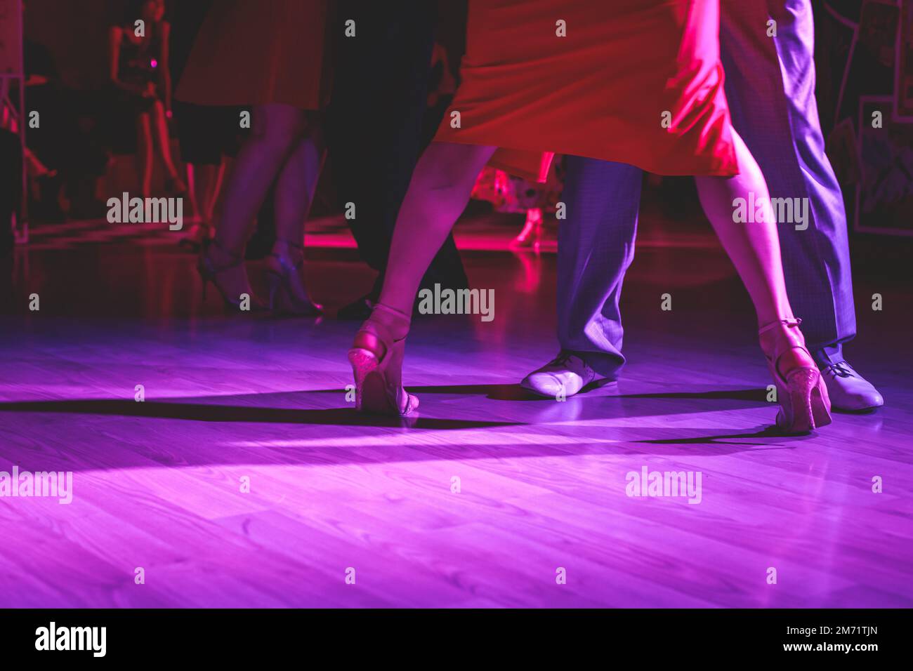 Dancing shoes of a couple, couples dancing traditional latin ...