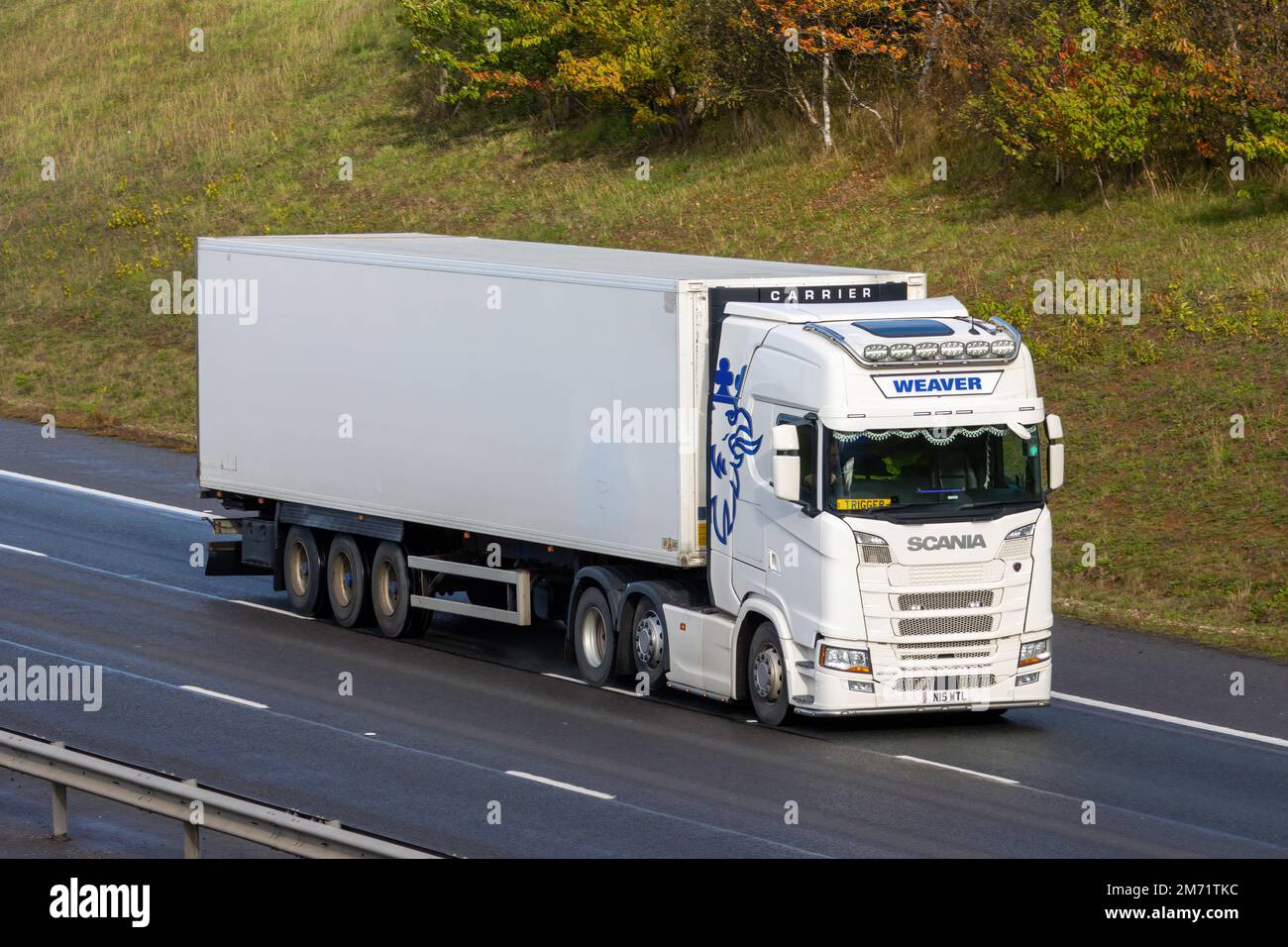 Weaver Scania 450S N15 WTL Stock Photo - Alamy