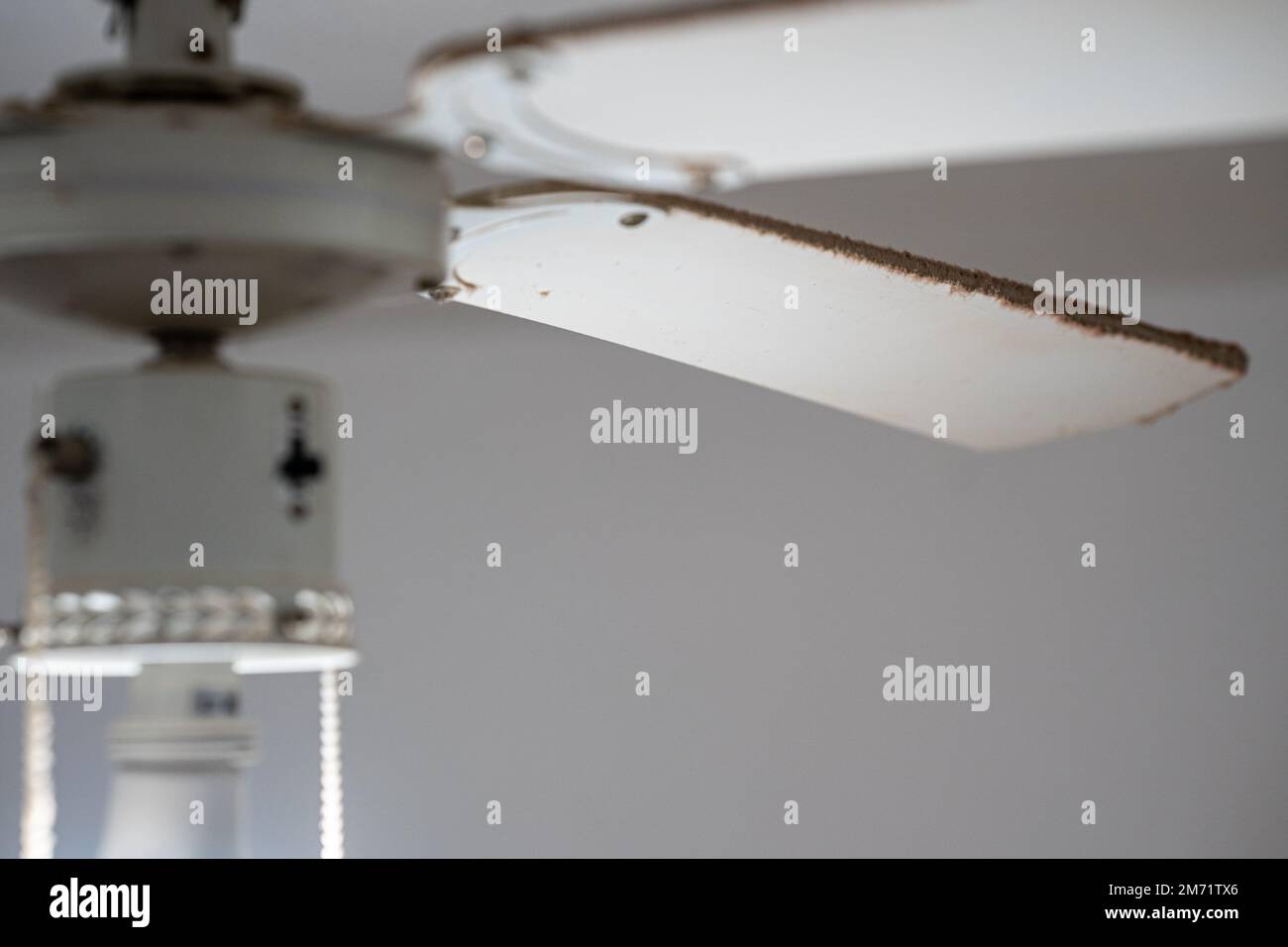 Dust on ceiling fan hi-res stock photography and images - Alamy